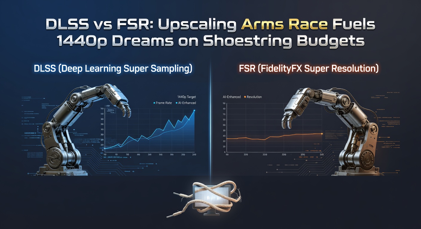 DLSS vs FSR: Upscaling Arms Race Fuels 1440p Dreams on Shoestring ...