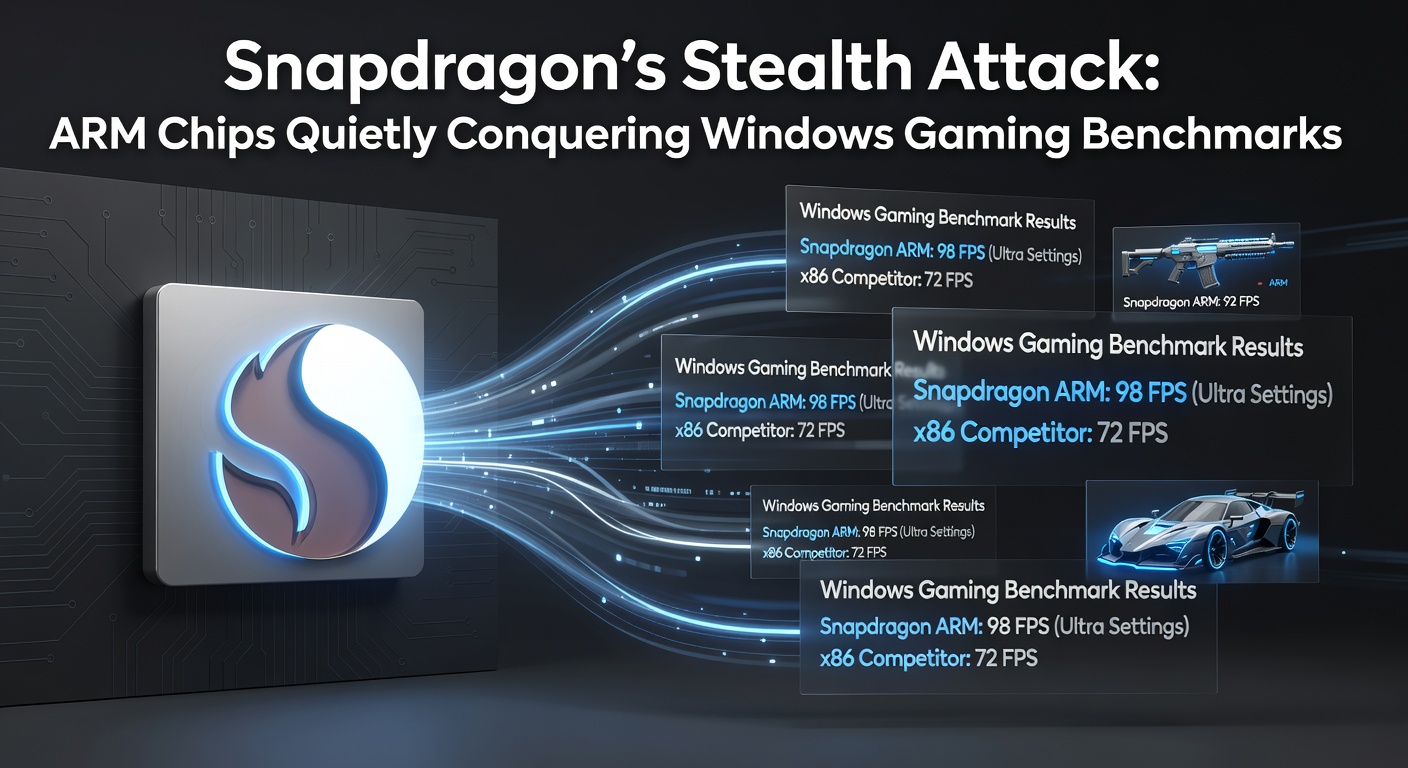 Snapdragon's Stealth Attack: ARM Chips Quietly Conquering Windows ...